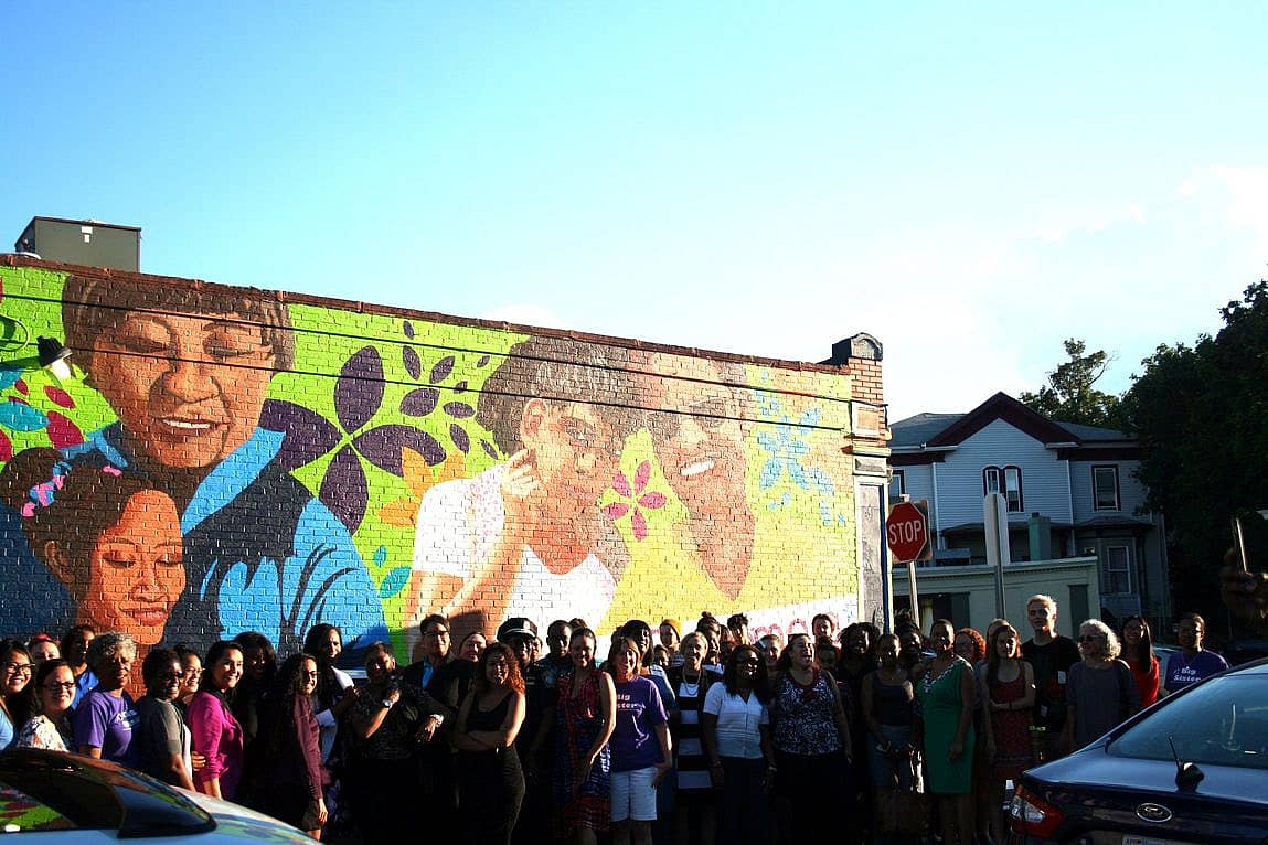 Community Mural In Roxbury Revealed | Big Sister Boston