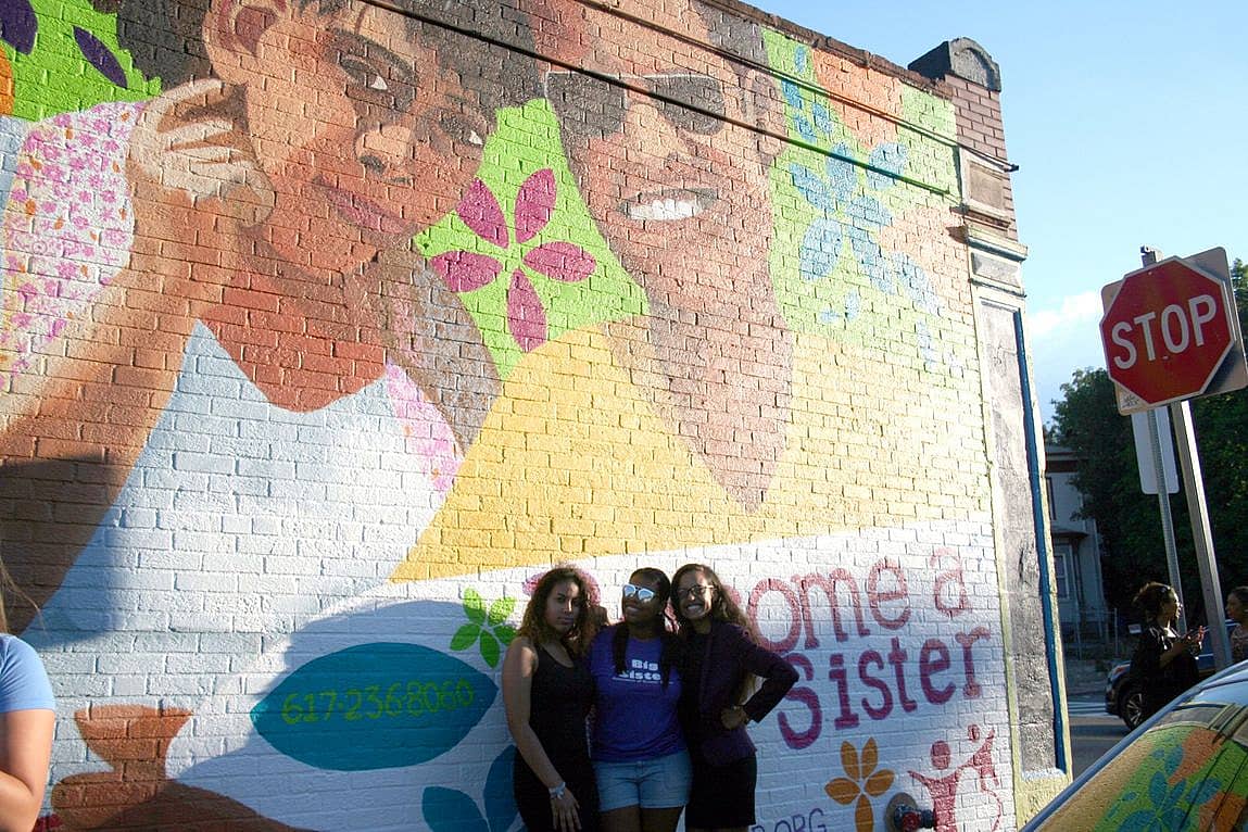 Community Mural In Roxbury Revealed | Big Sister Boston