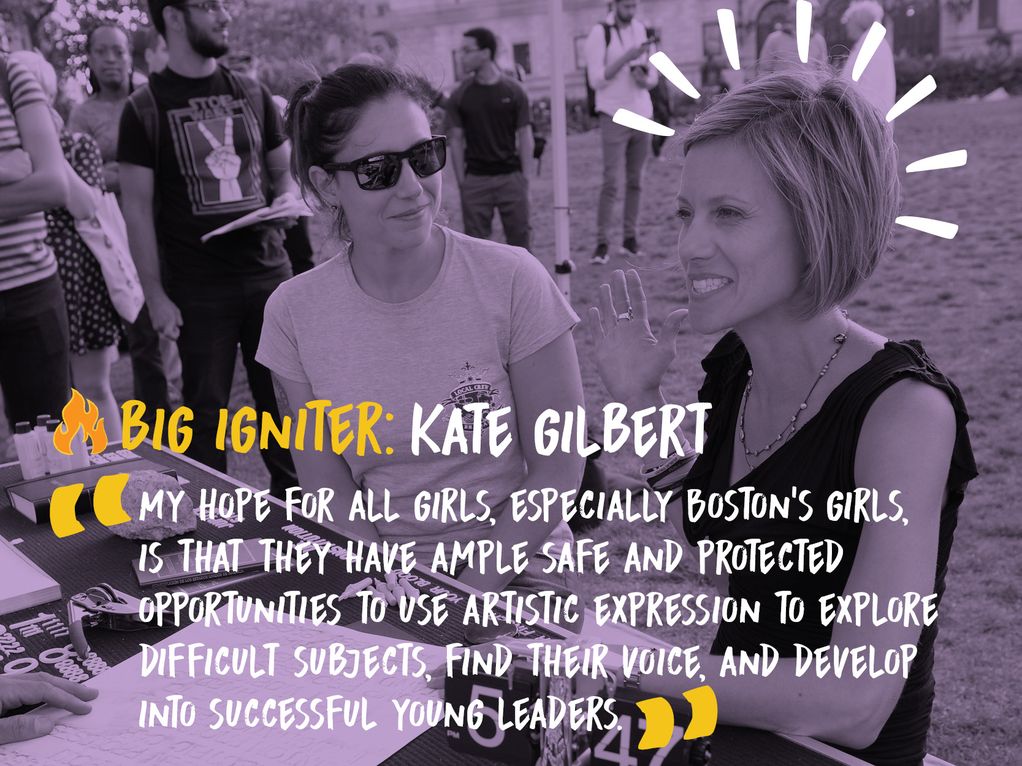 Meet Big Igniter Kate Gilbert - Big Sister Association of Greater Boston